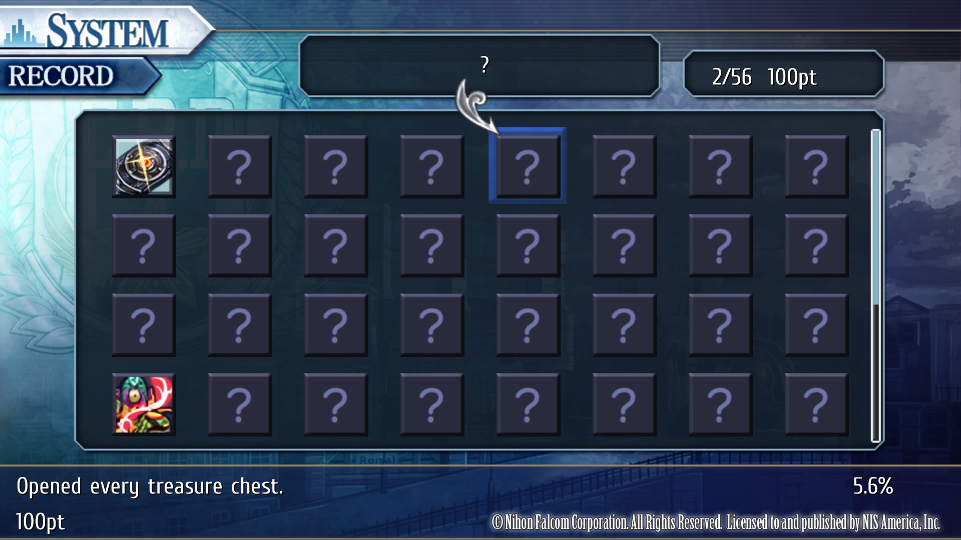 The Legend of Heroes: Trails to Azure Trophy Guide • PSNProfiles.com