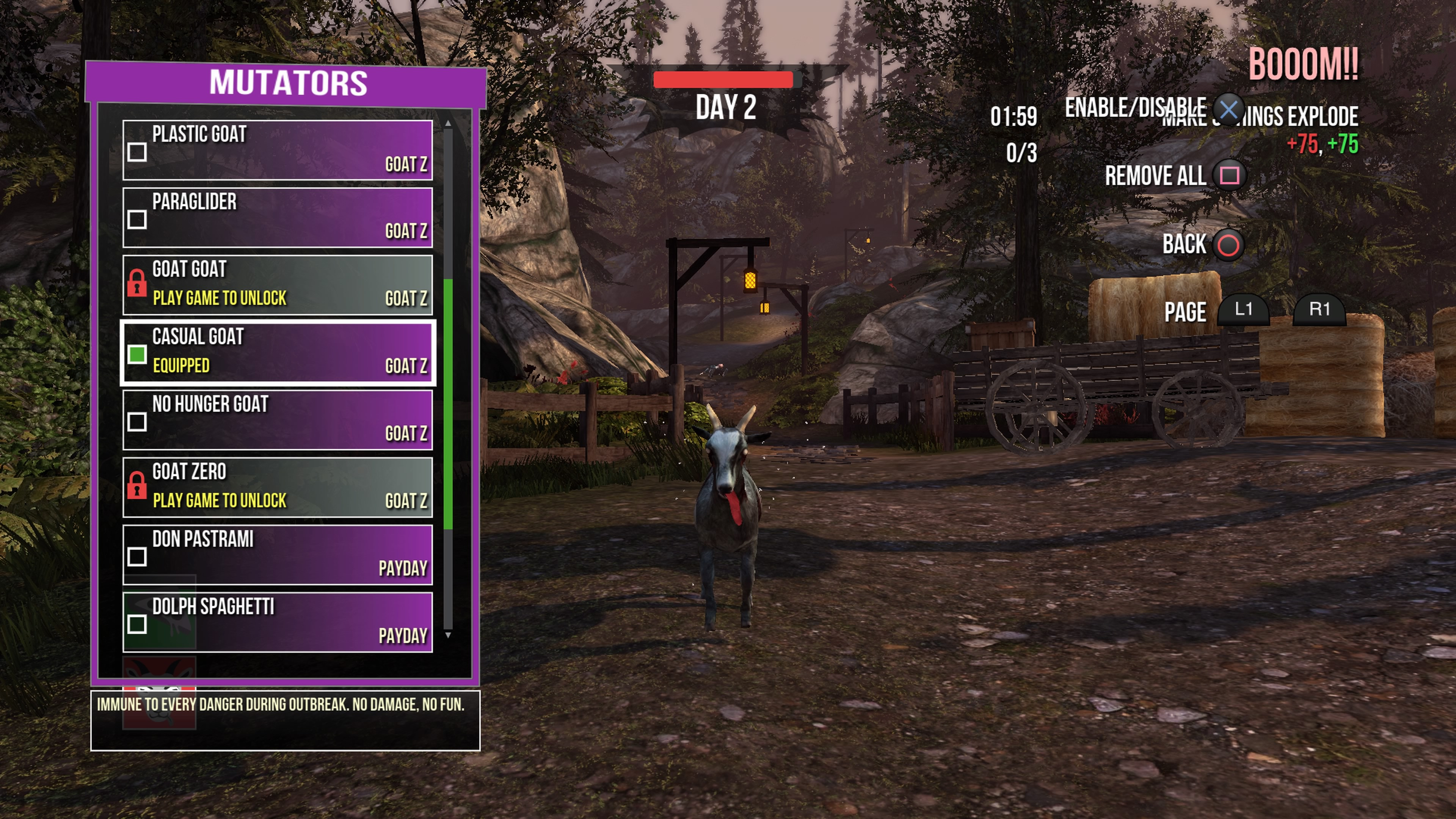 Goat Simulator - GoatZ DLC Trophy Guide • PSNProfiles.com