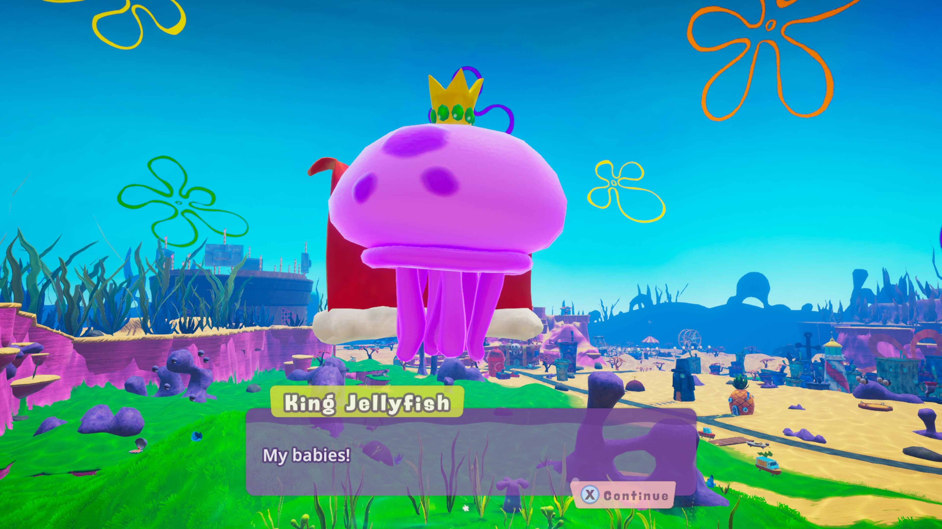 Spongebob King Jellyfish It's The Best Day Ever Over On Jellyfish