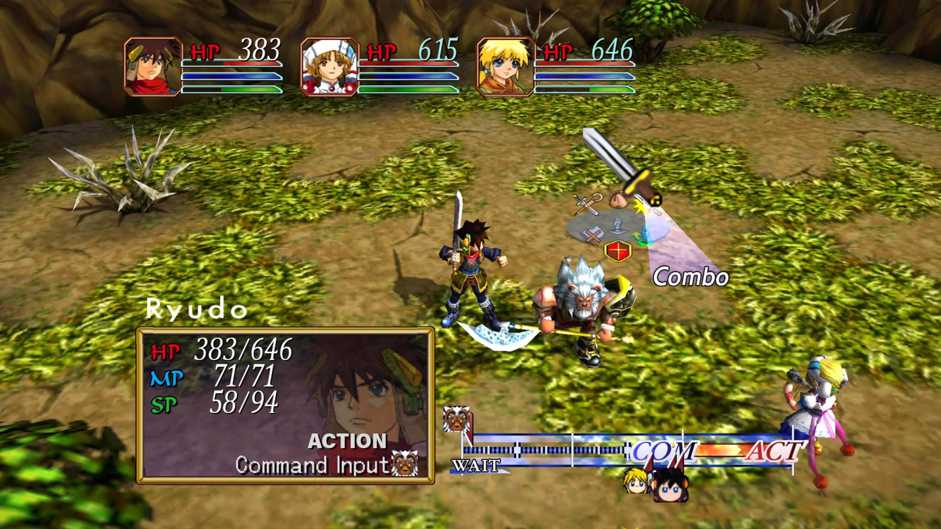 Grandia 2 Ryudo Build